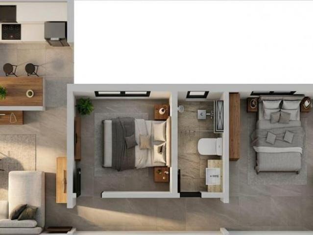 Casa em condomínio com 2 dormitórios, suíte e churrasqueira