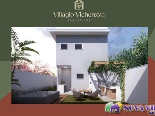 Casa em condomínio com 2 suítes e 2 vagas na cidade de Jaguariúna SP no Jardim Boa Vista!