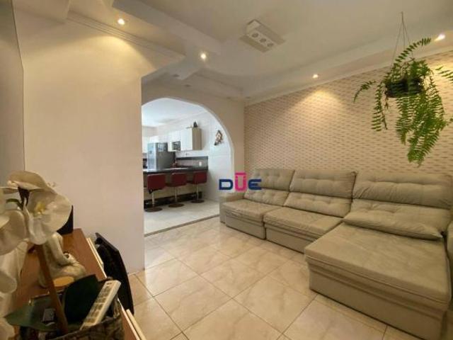 Casa em condomínio com 2 suítes, vaga fechada e porteira fechada – Santos/SP