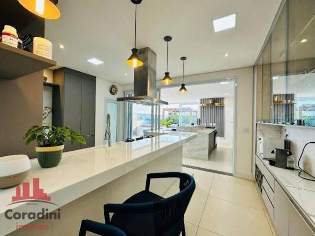 Casa em condomínio com 3 suítes à venda, 235 m² por R$ 1.900.000 Condomínio Phillipson Park Amer
