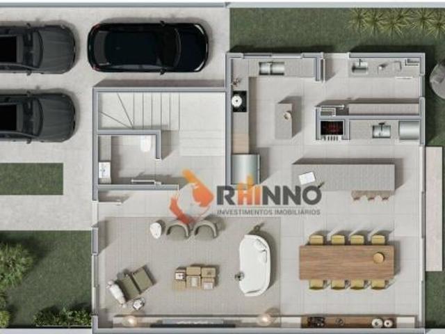 Casa com 3 dormitórios à venda, 264 m² em Santa Felicidade Curitiba/PR