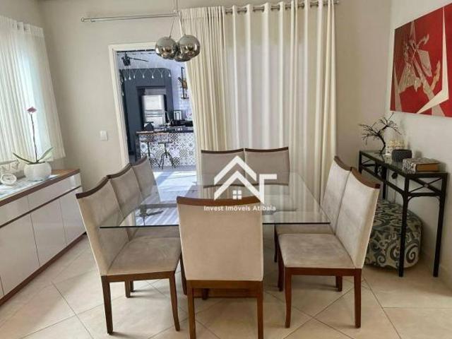 Casa em condomínio com 4 suítes à venda, 244 m² por R$ 1.499.000 Chacara Itapetinga Atibaia/SP