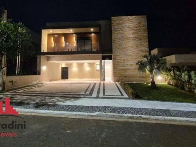 Casa em condomínio com 4 suítes, à venda, 385 m² no Bairro Riviera Tamborlim Americana/SP