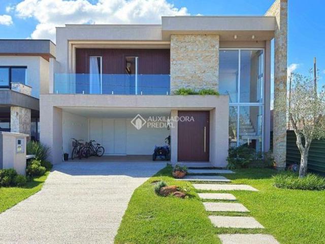 Casa em condomínio com 4 suítes no Península em Eldorado do Sul
