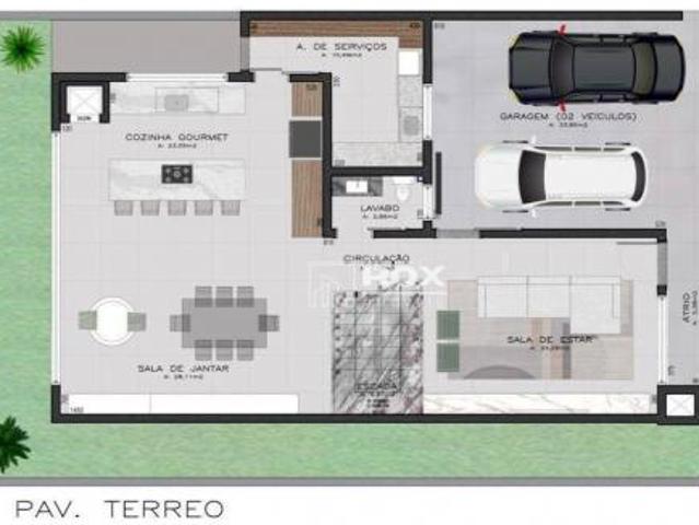 Casa em condomínio com 4 quartos à venda, 292 m² Santa Felicidade, Curitiba/PR