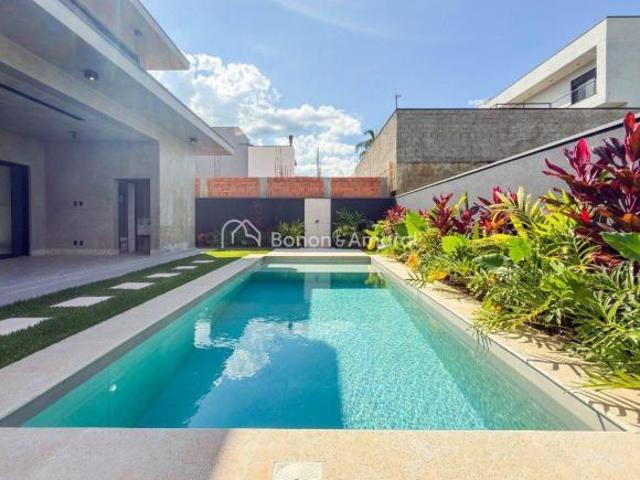 Casa em condomínio à venda, 4 suítes, alto padrão, região do Alphaville Campinas
