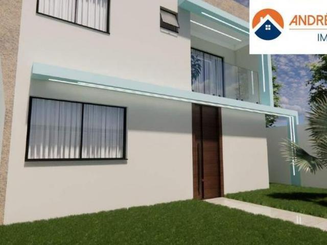 Casa em Condomínio à Venda – 140m² – 3 Quartos 1 Suíte com Closet e Varanda + 2 Semi Suítes – 2 Va