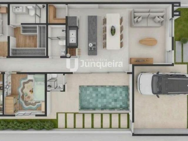 Casa em Condomínio à venda, 3 quartos, 1 suíte, 2 vagas, Taquaral Piracicaba/SP