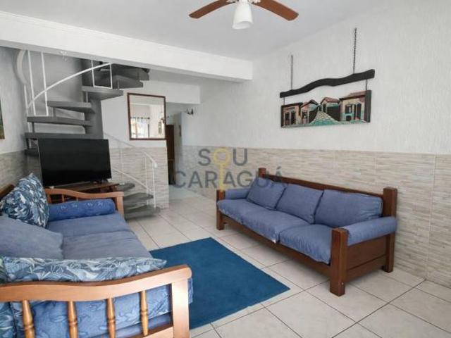 Casa em Condomínio a venda a 250m da beira da praia Martim de Sá em Caraguá