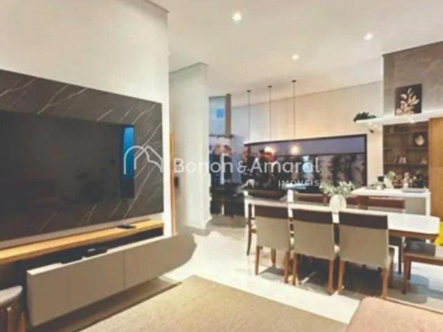 Casa em condomínio à venda com 200 m², 3 suítes, espaço gourmet e piscina no Swiss Park em Campinas