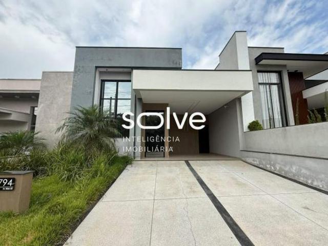 Casa em Condomínio à venda em Indaiatuba Park Gran Reserve, 3 quartos 136 m² por 995.000,00