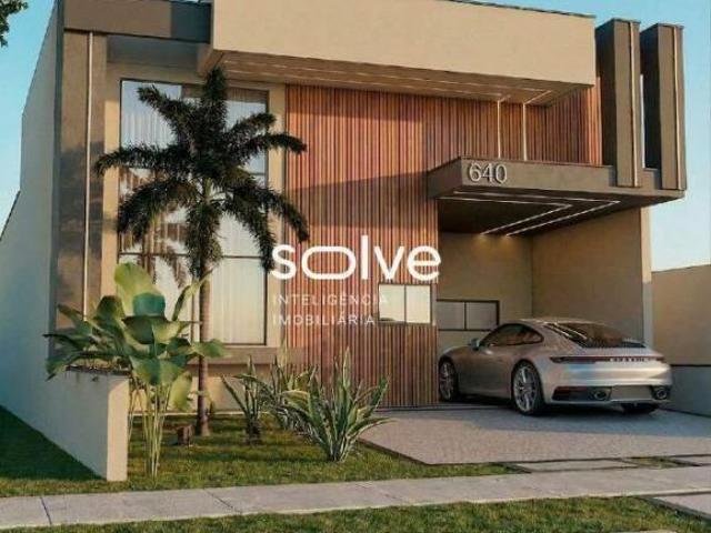 Casa em Condomínio à venda em Indaiatuba Park Gran Reserve, 3 quartos 160 m² por 1.490.000,00