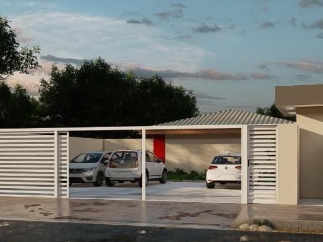 Casa em Condomínio à Venda em Itanhaém SP, Bairro Cibratel: 2 Quartos, 1 Sala, 1 Banheiro, 1 Vaga de
