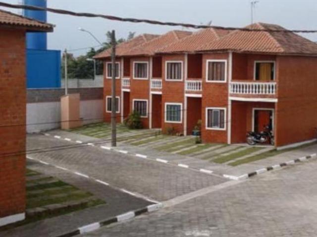 Casa em Condomínio à Venda em Itanhaém SP, Belas Artes: 2 Quartos, 1 Suíte, 1 Vaga de Garagem, 57,48