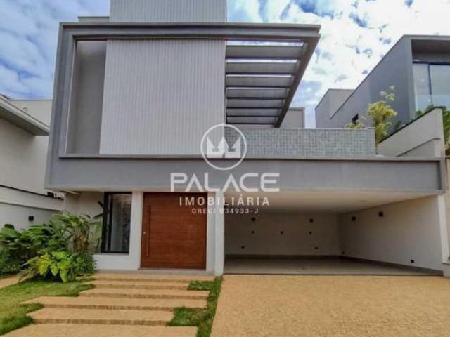 casa em condomínio à venda em reserva jequitibá, piracicaba 3 quartos 224m²