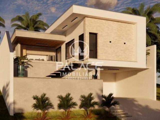 casa em condomínio à venda em santa rosa, piracicaba 3 quartos 196m²