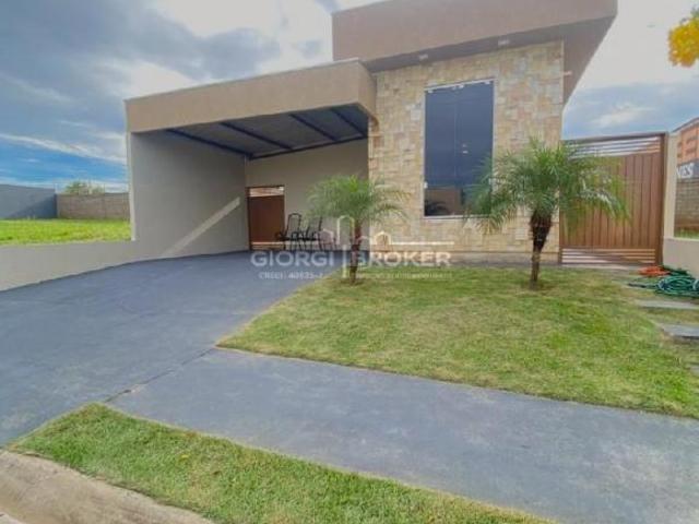 Casa em Condomínio à Venda em Sao Jose do Rio Preto SP Condomínio Residencial Nature: 3 Quartos, 1