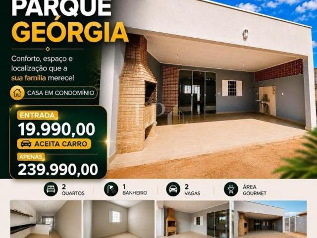 Casa em Condomínio à Venda no Parque Georgia Aceita Carro