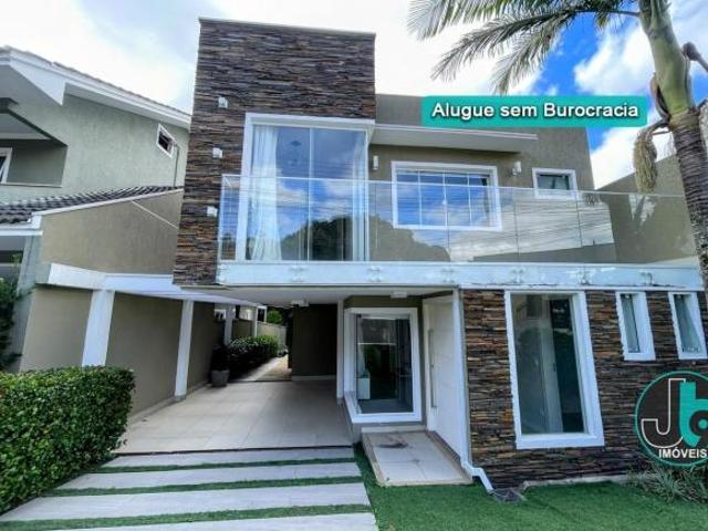 Casa em Condomínio Alugar/Vender no Abranches 210m² com 3 quartos, 2 suítes, lareira, 2 vagas e chur