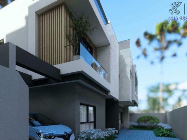 Casa em Condomínio de 166,47m² no bairro Guabirotuba, com 3 quartos 1 suíte, 4 banheiros e 2 vagas