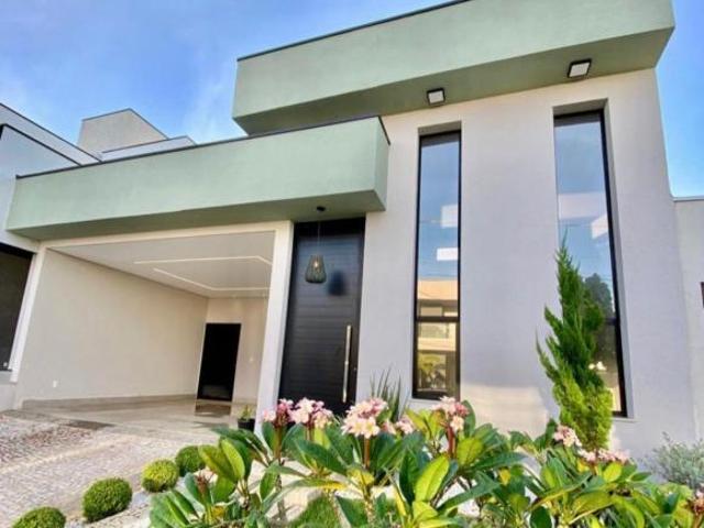 Casa em Condomínio de Luxo à Venda em Hortolândia SP 3 Quartos, 3 Suítes, 2 Salas, 3 Banheiros, 4