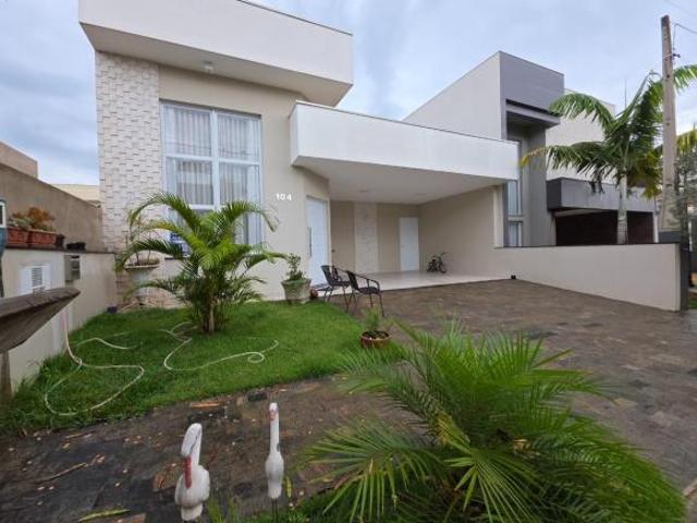 Casa em Condomínio de Luxo com 3 Quartos e 4 Vagas em Hortolândia SP, no Loteamento Remanso Campinei