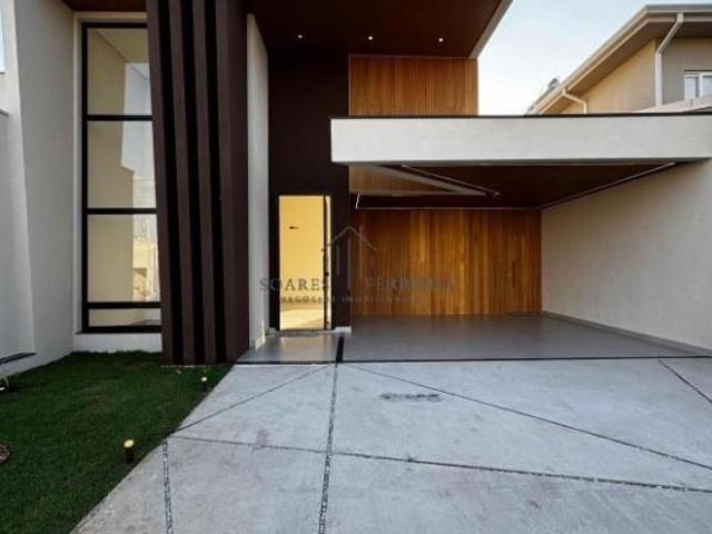 Casa em Condomínio de Luxo em Indaiatuba SP 3 suítes 2 salas 4 vagas 195m² Residencial Evidênci
