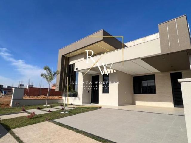 Casa em Condomínio de Luxo em Indaiatuba SP 3 Quartos, 3 Suítes, 2 Salas e 4 Vagas Oportunidade Im