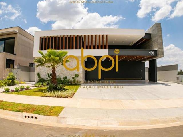 Casa em Condomínio de Luxo em Indaiatuba SP 3 Quartos, 3 Suítes, 2 Salas 267,12m² Parque Villa d