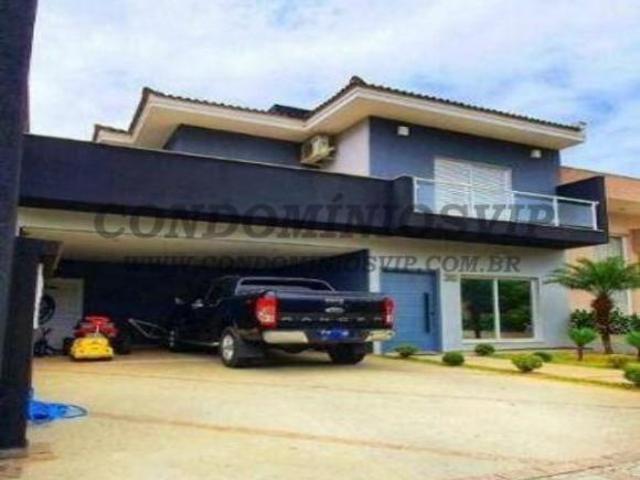 Casa em Condomínio de Luxo em Sorocaba SP, Residencial Villa do Bosque: 3 suítes, 2 salas, 4 banheir