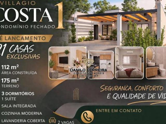 Casa em condominio em itu, com 3 quartos à venda, 112 m² por R$ Pinheirinho Itu/SP