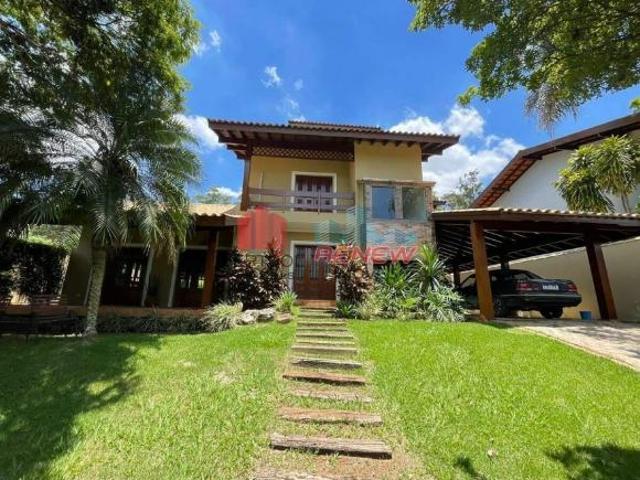 CASA EM CONDOMÍNIO, ESTILO CAMPO, NO VILLAGE VISCONDE DO ITAMARACÁ VALINHOS/SP
