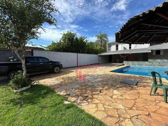 Casa em Condomínio Fechado à Venda de 04 Suítes no Bairro Royal Park em Ribeirão Preto com Piscina e