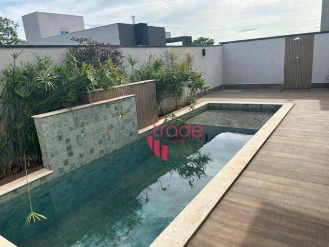 Casa em Condomínio Fechado à Venda de 03 Quartos sendo todos Suítes no Bairro Vila do Golf em Ribeir