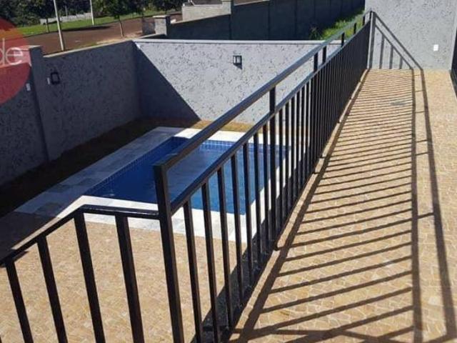 Casa em Condomínio Fechado à Venda de 03 Suítes em Bonfim Paulista no Santa Martha com Piscina