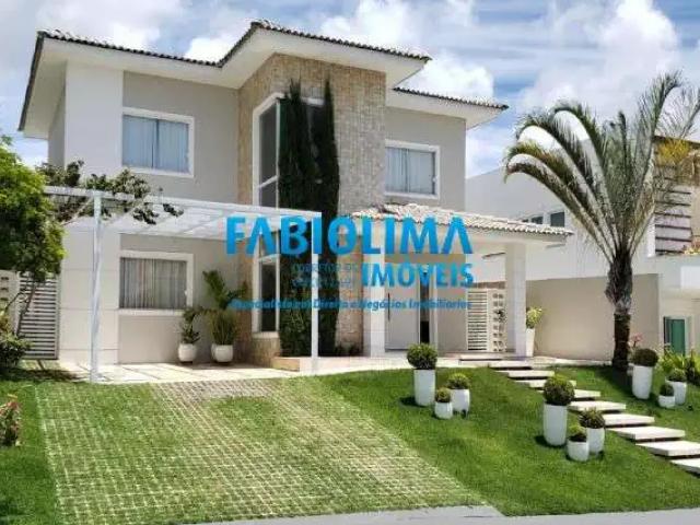 Casa em condomínio fechado com 4 quartos para alugar na RUA ABROLHOS, 1, Alphaville Abrantes, Camaçari