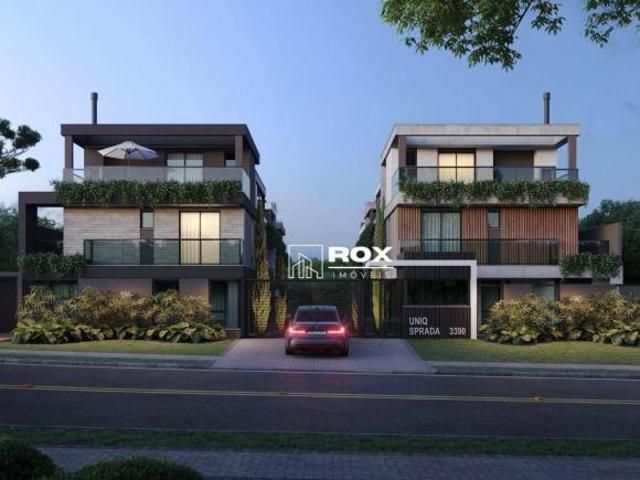 Casa em condomínio fechado com 4 suítes à venda, 183 m² por R$ 1.352,700 Campo Comprido, Curitiba/