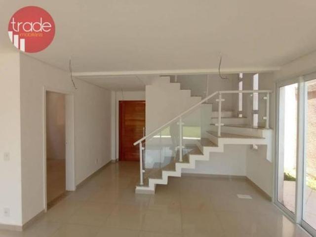 Casa em Condomínio Fechado de 03 Quartos no Bairro Vila do Golf em Ribeirão Preto com Varanda Gourme