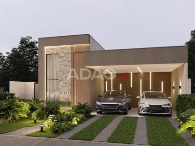 Casa em condomínio fechado de alto padrão em Senador Canedo com 40% desconto única unidade Casa em C