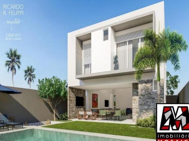 Casa em condomínio fechado em construção Brisas Jundiaí, com4 suítes, piscina, 6 vagas