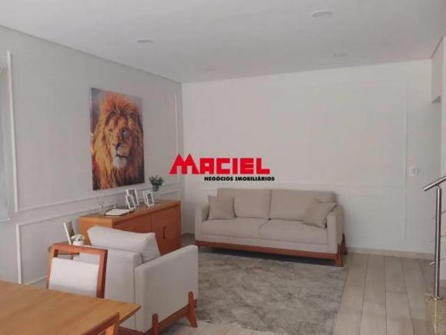 Casa em condomínio fechado jacarei com 192m 3 dorms/ sendo 1 suíte