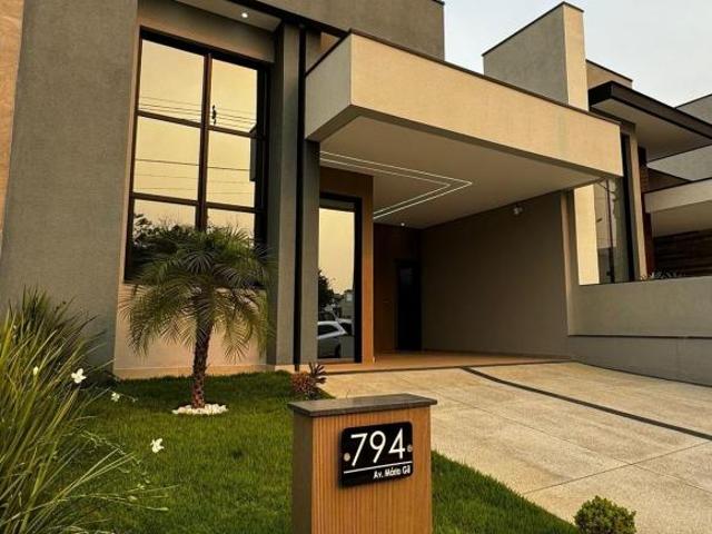 Casa em Condomínio Fechado na cidade de Indaiatuba SP com 3 Dormitórios, churraqueira