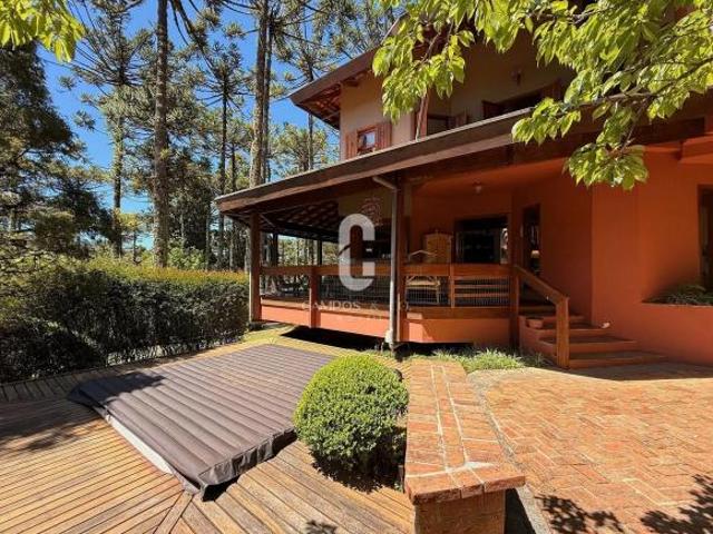 Casa em Condomínio Fechado no Residencial Pinheiros da Lagoinha Campos do Jordão