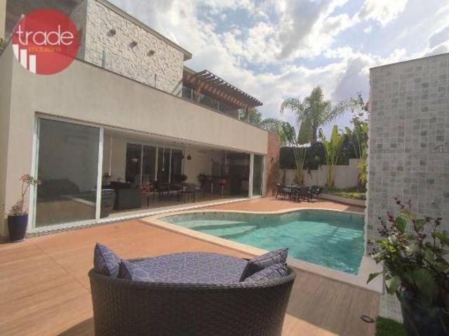 Casa em Condomínio Fechado para Vender ou Alugar de 03 Suítes no Bairro Alphaville em Ribeirão Preto
