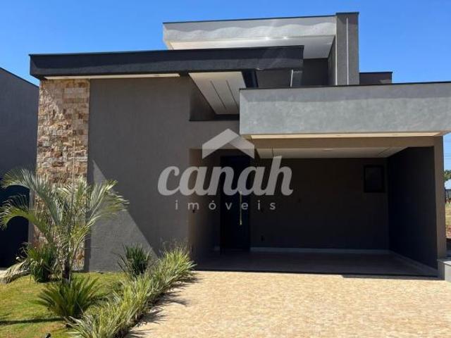 Casa em Condomínio no Recreio Anhanguera, Ribeirão Preto – 166m², 3 Suítes à.