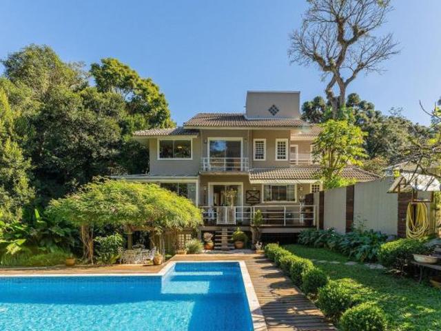 Casa em Condomínio no Villagio Saint Moritz, 04 Suítes, 04 Vagas, Terreno, São Braz, Curitiba