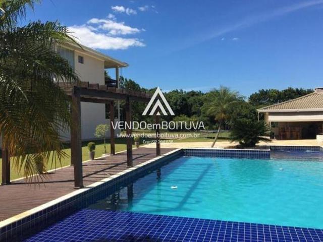 Casa em Condomínio para Venda em Boituva, Nova Rheata, 4 dormitórios, 3 suítes, 5 banheiros, 6 vagas