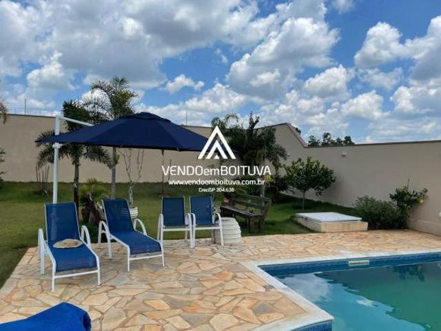 Casa em Condomínio para Venda em Boituva, Residencial Green Ville II, 4 dormitórios, 4 suítes, 6 ban