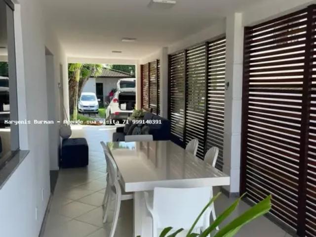 Casa em Condomínio para Venda em Camaçari, ABRANTES, 4 dormitórios, 3 suítes, 5 banheiros, 3 vagas
