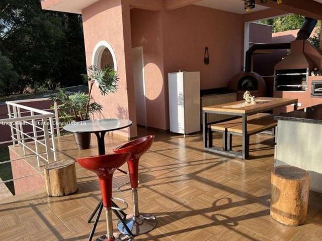 Casa em Condomínio para Venda em Carapicuíba, Chácara de La Rocca, 4 dormitórios, 4 suítes, 6 banhei